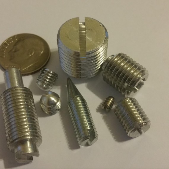 Slotted Set Screws - Set Screw & Manufacturing